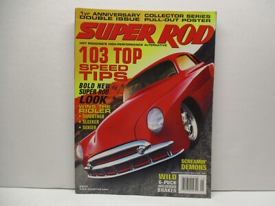 April 2001 Super Rod Magazine Tools Parts Dodge Ford Chevy Mustang ...