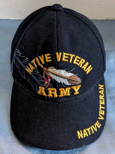Vintage Santo Cap US Army Native American Veteran Adjustable | eBay