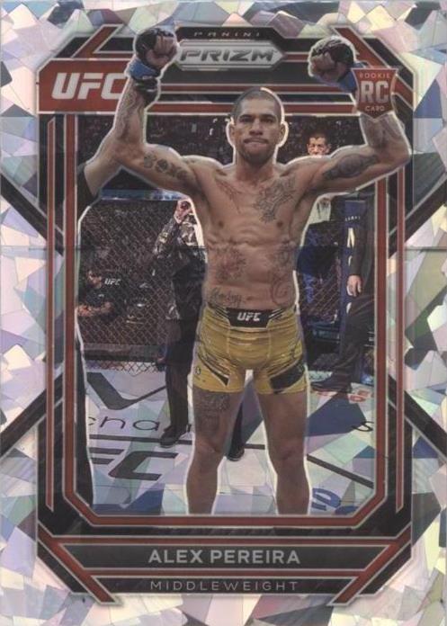 2023 Panini Prizm UFC - Alex Pereira #111 Ice Prizm (RC) for sale ...