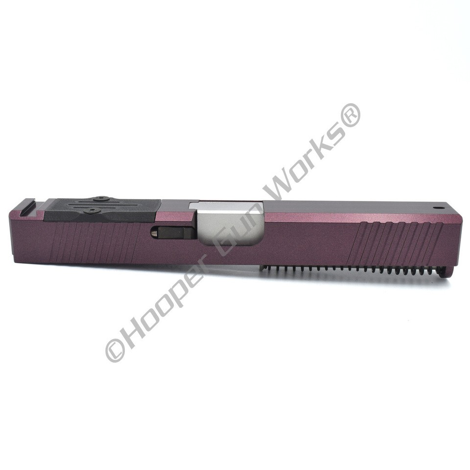 HGW Chamfer Complete Upper for Glock 17 Gun Candy Black Cherry RMR ...