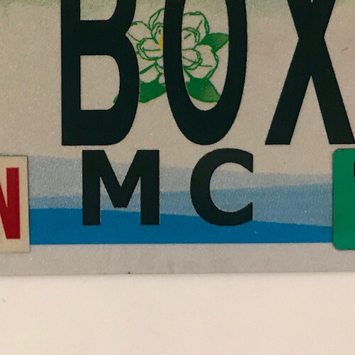 MOTORCYCLE vanity BEAT BOX BOXING license plate Vocal percussion Music ...