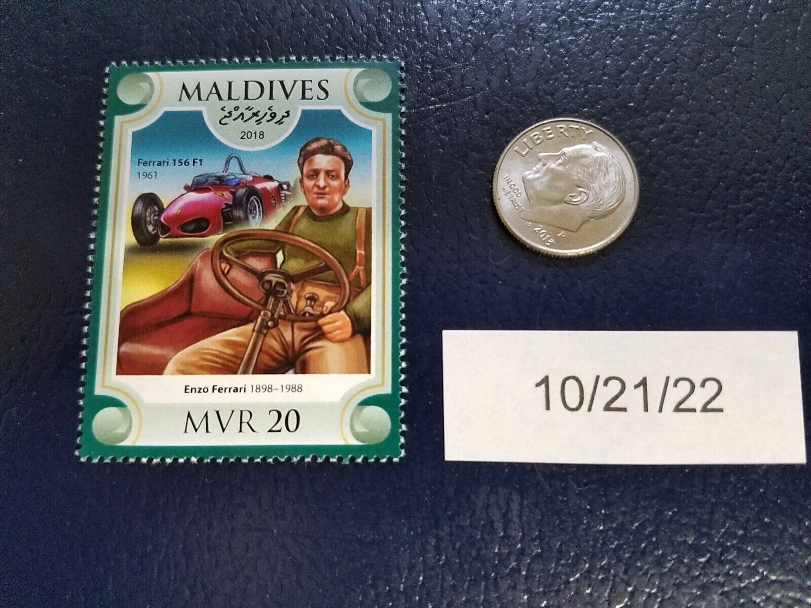 Enzo Ferrari Ferrari 156 F1 1961 Race Car Driver 2018 Maldives ...