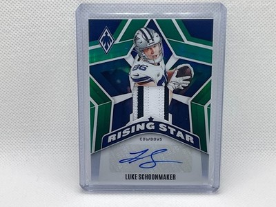 2024 Phoenix Luke Schoonmaker Rising Stars Jersey Autograph Green 25/25 ...