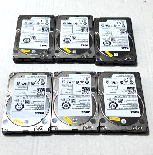 6 x DELL ST300MM0008 300GB 10K SAS 12Gbs HDD 0YJ2KH / YJ2KH | eBay