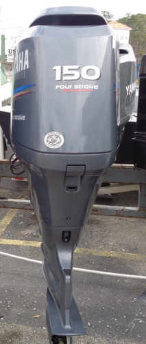 USED 2011 YAMAHA F150 150 HP 25" FOUR 4-STROKE OUTBOARD BOAT MOTOR ...