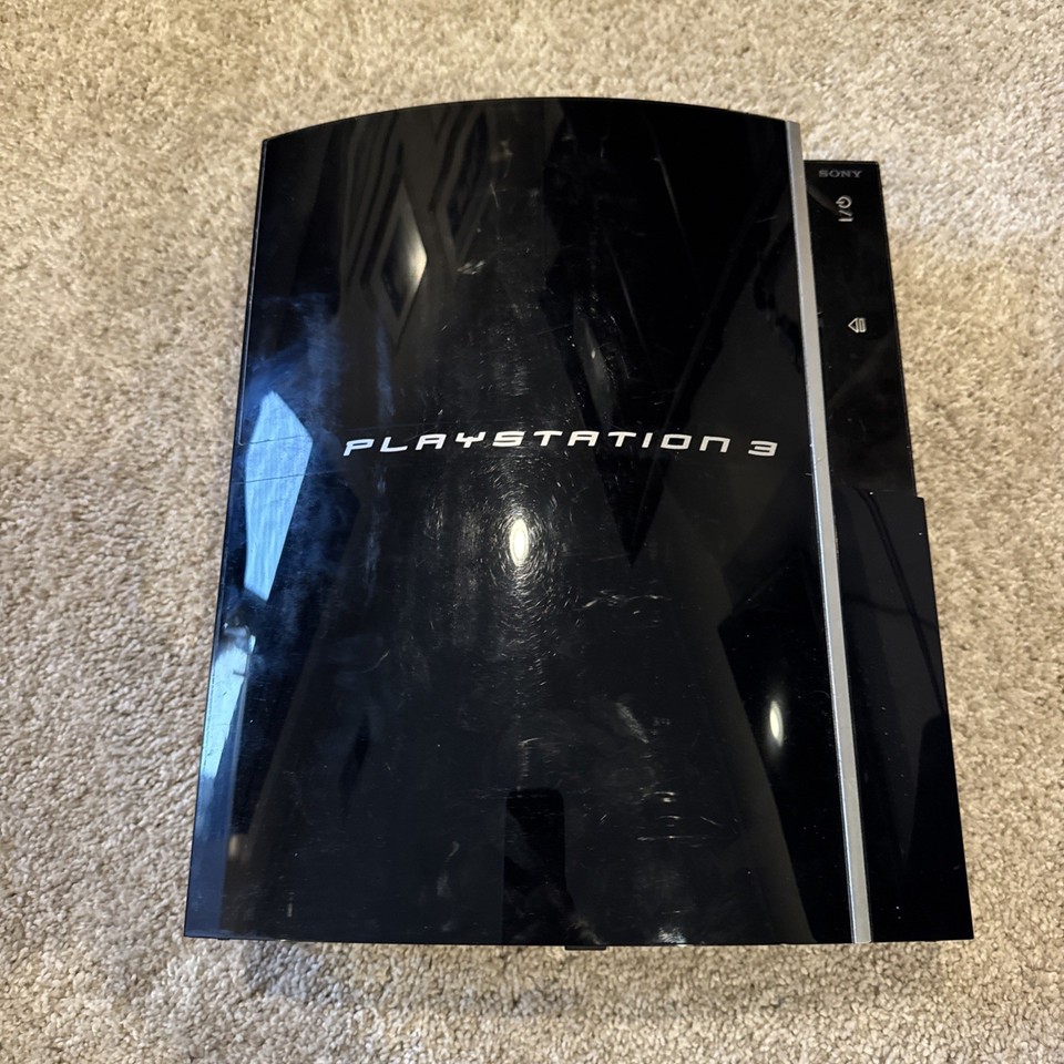 Sony PS3 Fat Console Only CECHG01 PlayStation 3 Tested & Fully Working ...