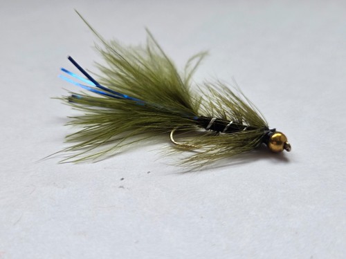 3 Blue Flash Damsel Fly Fishing Wet Trout Flies | eBay UK