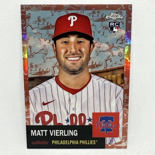 2022 Topps Chrome Platinum Anniversary - Rose Gold Refractor #204 Matt ...