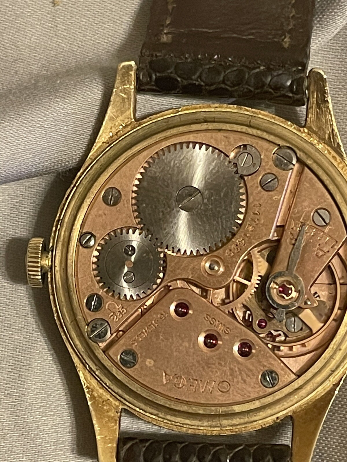 1940’s vintage omega watch 18k gold 15 jewels | eBay