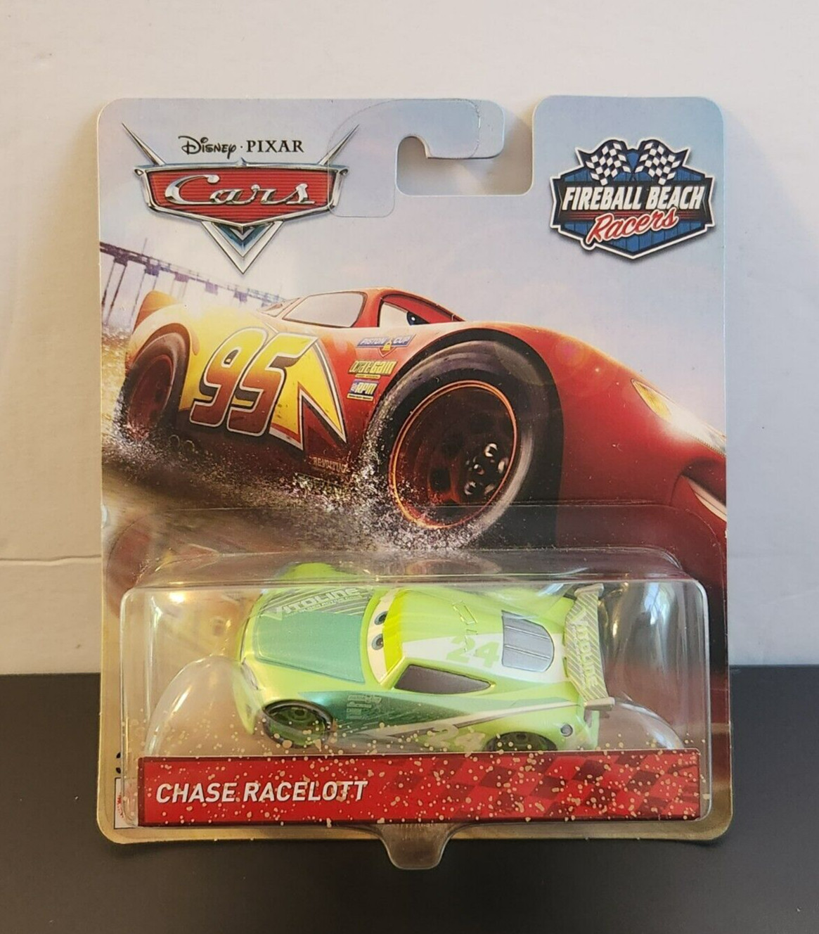 Disney Pixar Cars 2020 RS 24H Endurance Race Green Chase Racelott 1/55