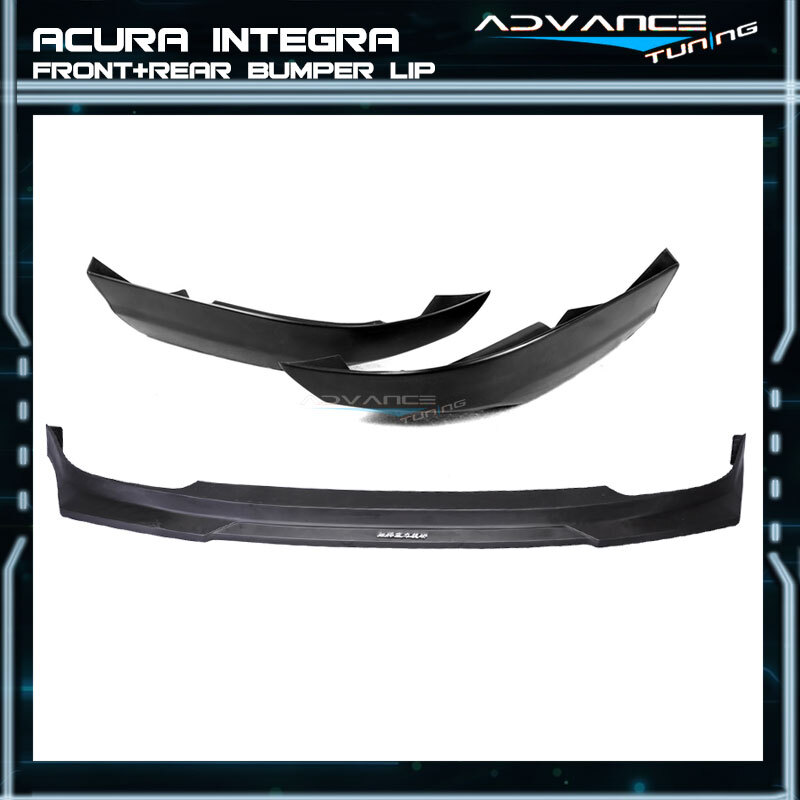 Fits 94-97 Acura Integra Hatchback HC1 Style Front Splitter & TR ABS ...