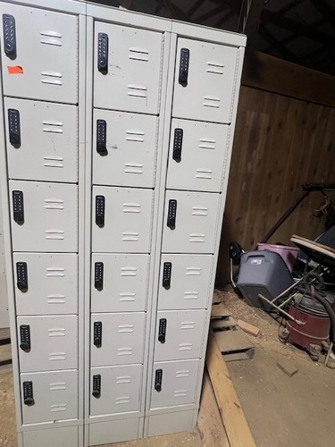 Hallowell DigiTech Electronic Locker Height 78 in Width 36 in Color ...