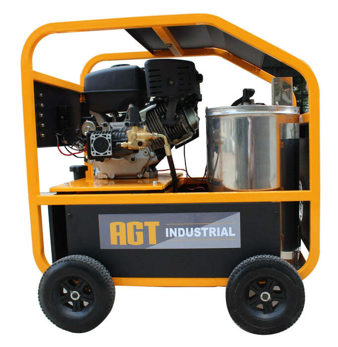 AGT Hot Water High Pressure Washer Machine 3000 PSI 6.5HP Washer Diesel ...