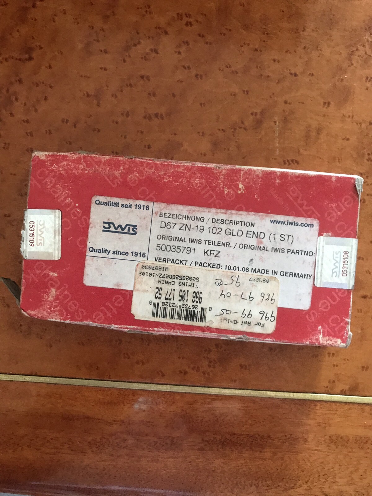 Porsche Timing Chain 99610517752 Fits 99-05/996 Or 97-04/968 | eBay