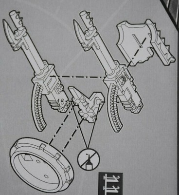 Warhammer 40k Chaos Space Marine Twin Linked Reaper Autocannon **New on ...