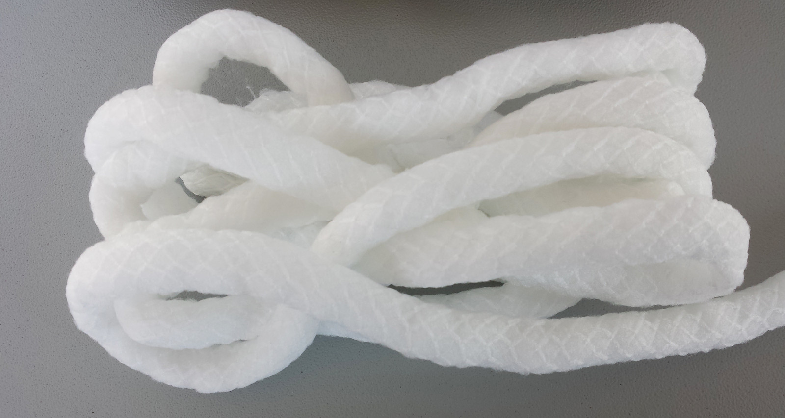 12mm 1/2"White Black Soft Sponge Foam Braided Rope Cord strings craft ...