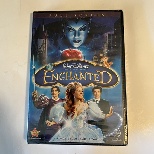 New Sealed Disney Enchanted (DVD, 2008, Full Frame) Amy Adams #89-1064 ...