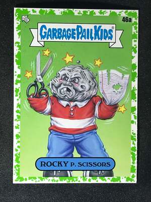 2024 Topps GPK Kids At Play Booger Green #46a ROCKY P. SCISSORS | eBay