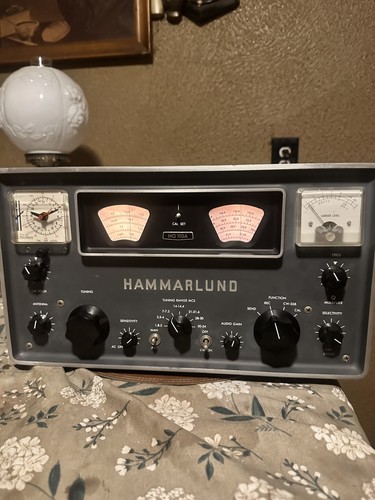 Hammarlund HQ-110A Receiver - Good Condition - Working Clock | eBay