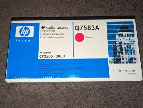 HP Color LaserJet Print Cartridge MAGENTA - CP3505 - 3800 - Q7583A ...