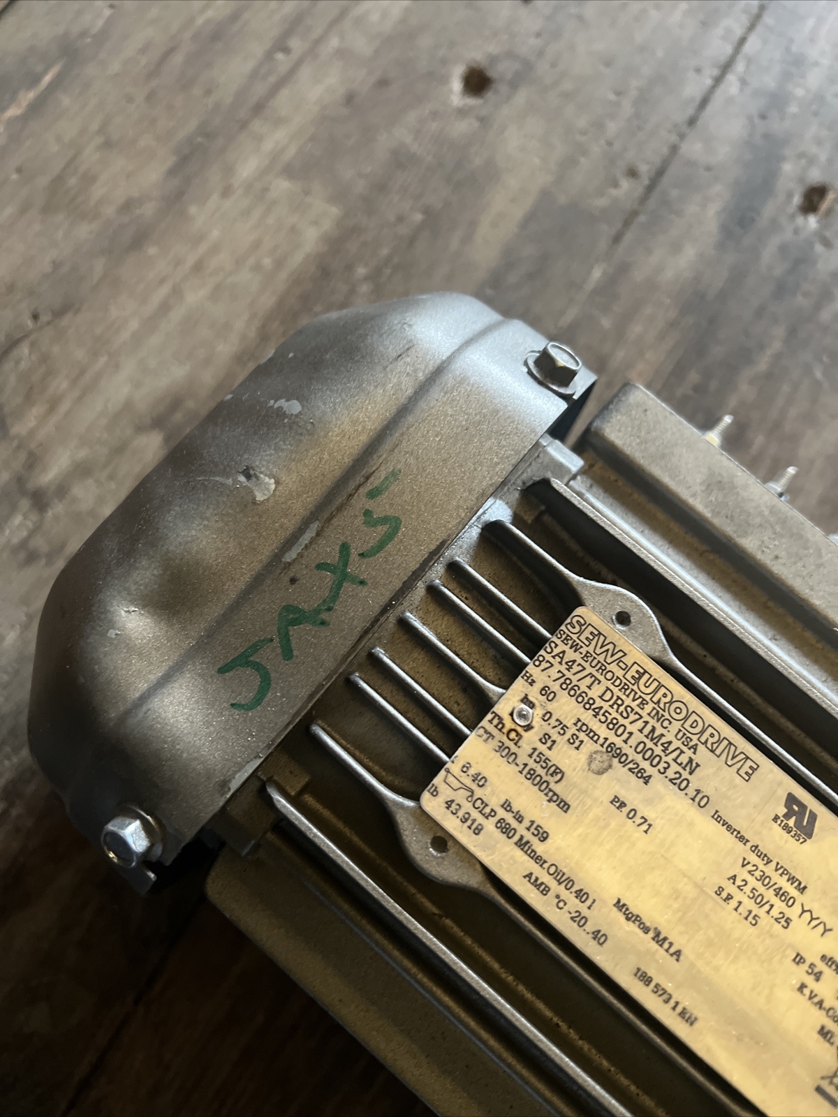 SEW EURODRIVE SA47/T DRS71M4/LN AC GEARMOTOR. INVERTER DUTY | eBay