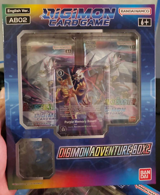 Digimon TCG - Digimon Adventure Box2 AB02 Purple Memory Boost - New and ...