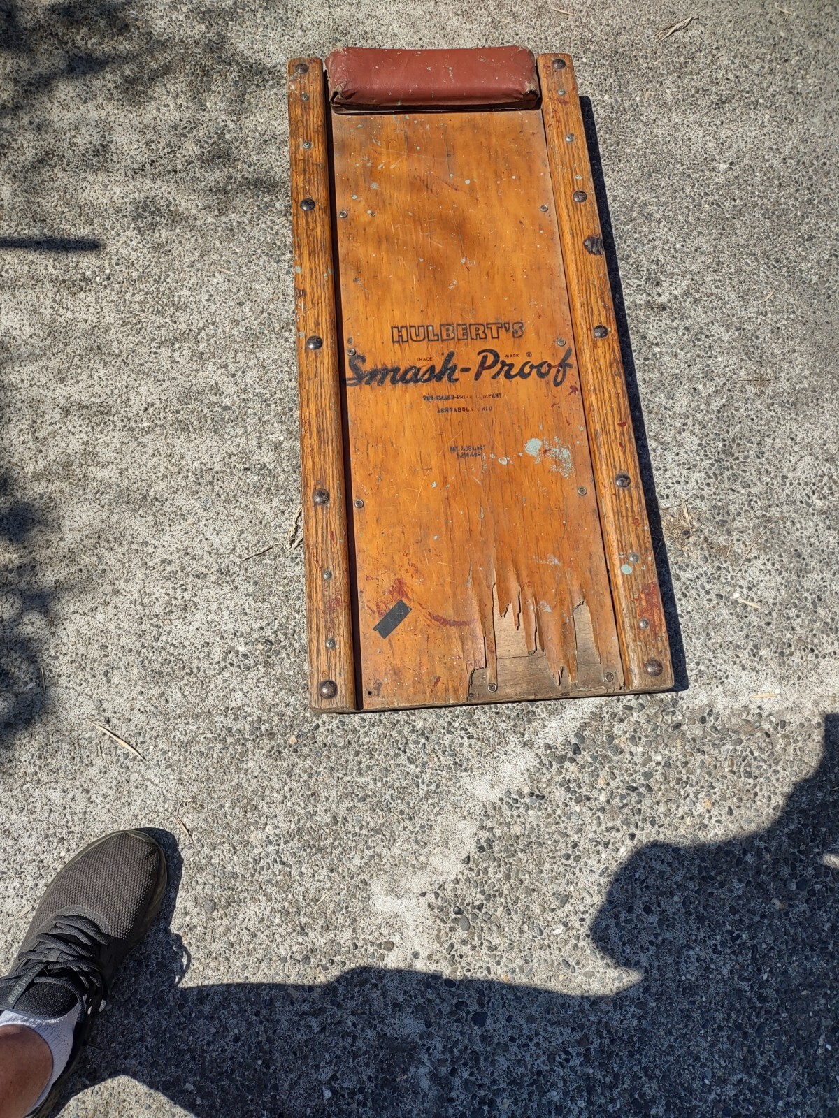 Vintage Hulbert Good Corp Smash Proof Car Creeper 1950's -1960's Heavy ...