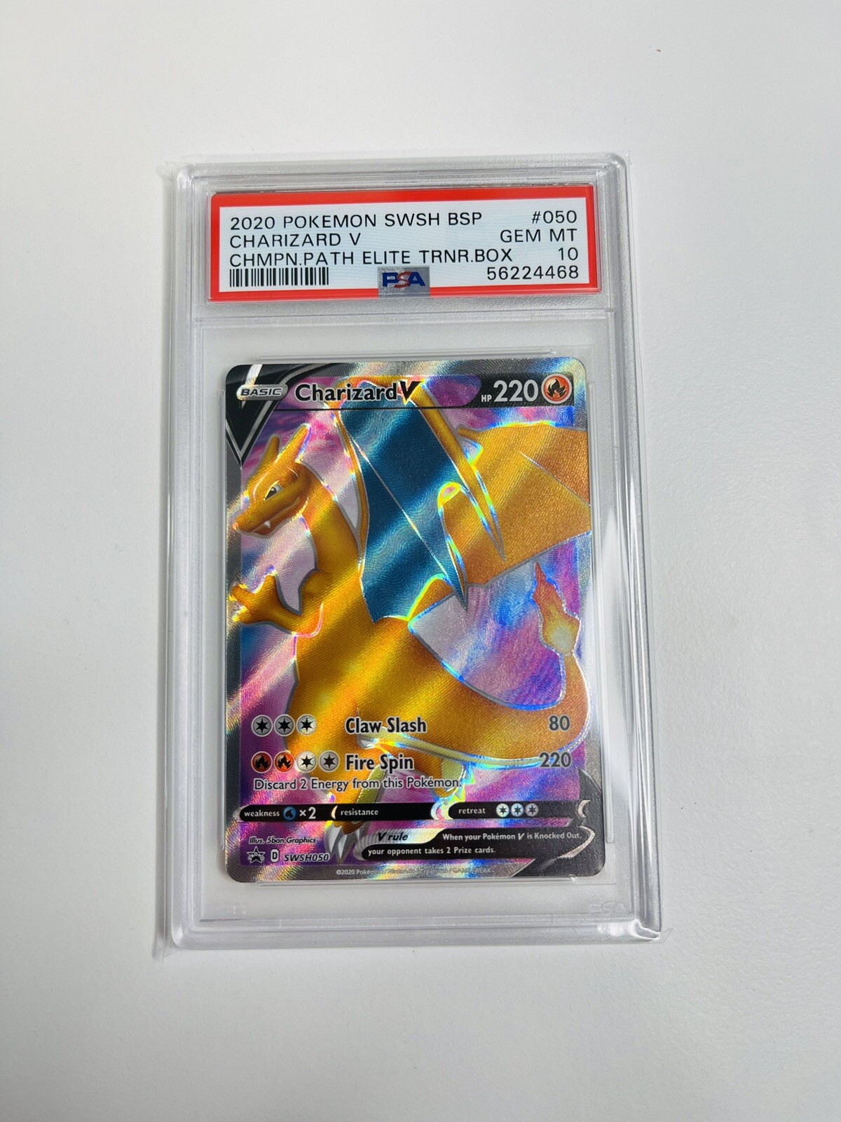 2020 Pokemon Champions Path Charizard V Elite Trainer Box Promo SWSH ...