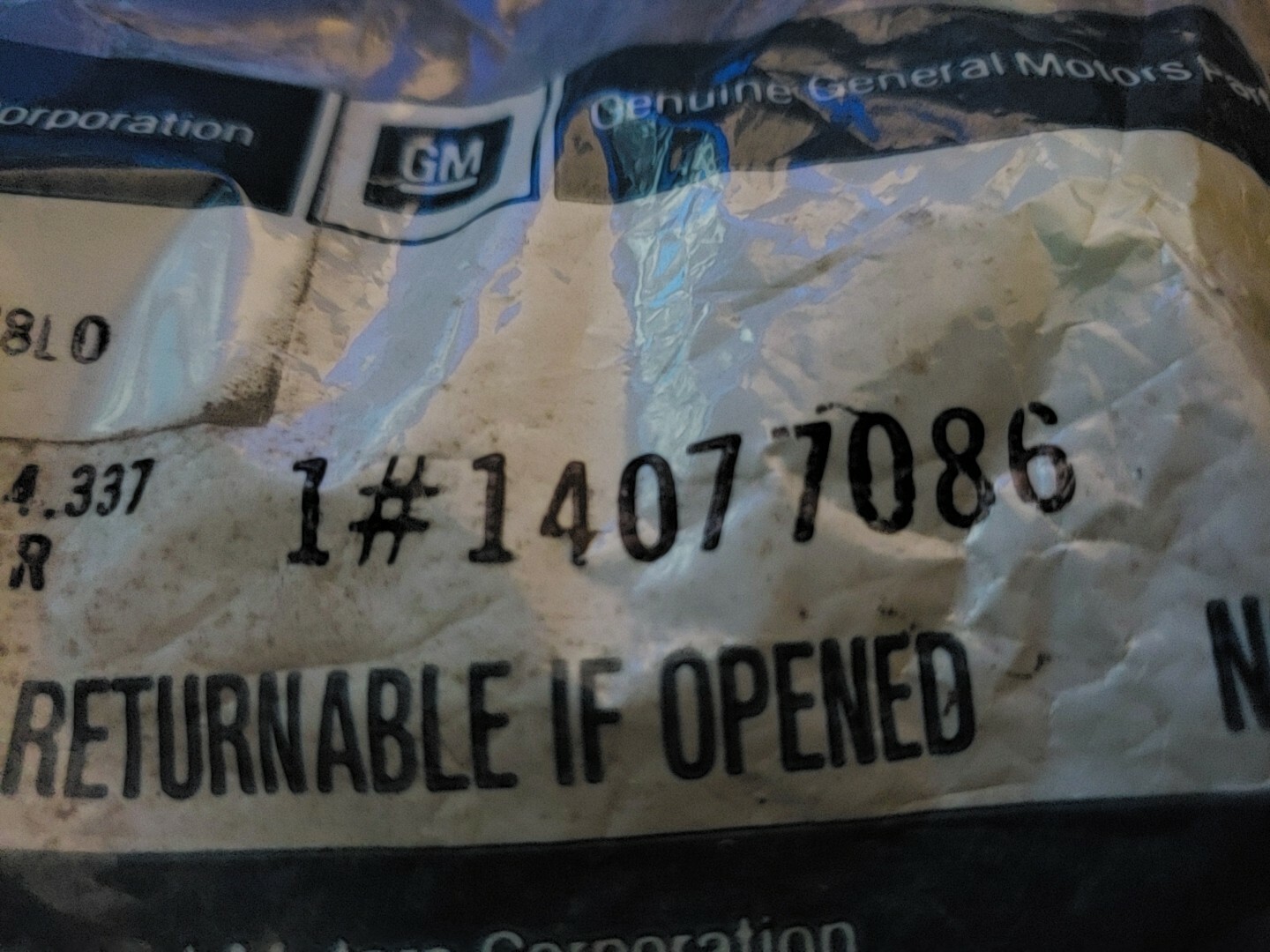 GENUINE GM 14077086 SPEEDOMETER DRIVE GEAR C4 CORVETTE NOS OEM | eBay