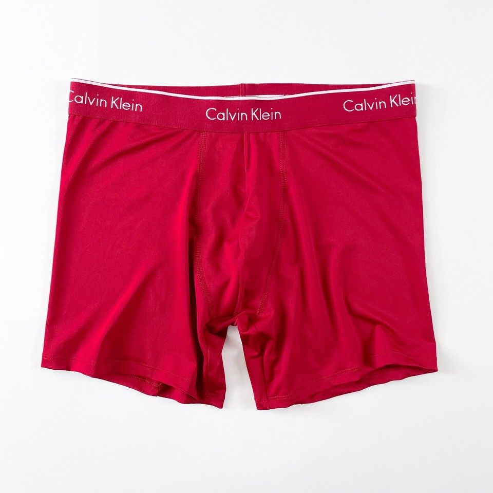 CALVIN KLEIN Men's Boxer Briefs 2x Pack Microfibre Underwear NP2033O ...