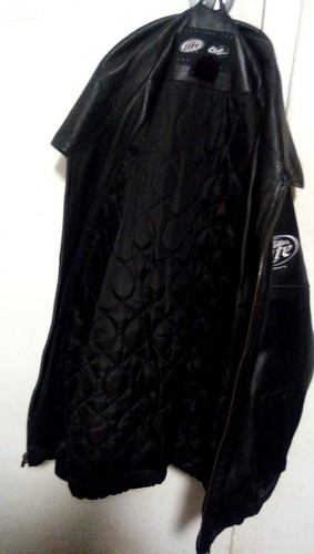 Harley Davidson men's leather jacket. XL. Miller Lite. FC | eBay