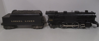 LIONEL #8632 O27 GAUGE 4-4-2 DIECAST LOCO WITH TENDER RUNS GOOD FORWARD ...