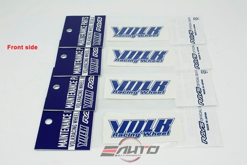 8pc (4pk) Blue RAYS Engineering VOLK Racing TE37 OG Repair Disk Spoke ...