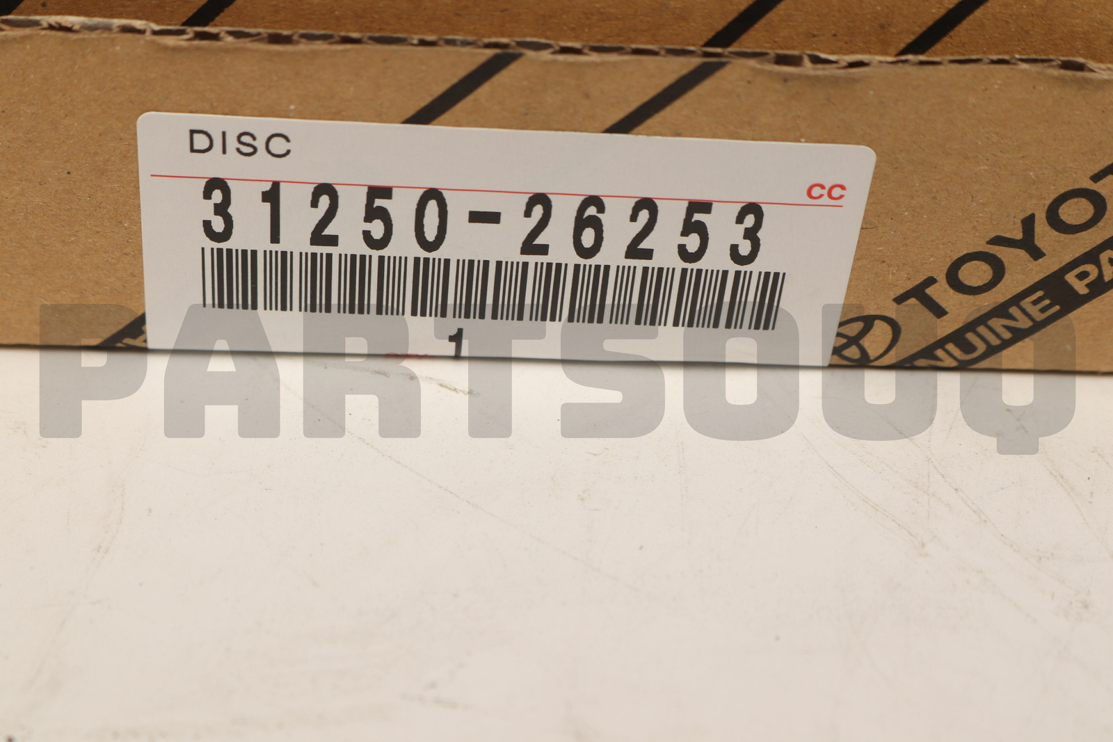 3125026253 Genuine Toyota DISC ASSY, CLUTCH 31250-26253 | eBay