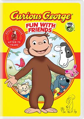 Curious George: Fun With Friends [DVD] [*READ* Disc-Only, EX-LIBRARY ...