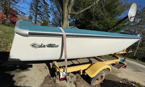 1980 Glastron Sigma 13' Boat w/ Bill of Sale & Trailer | eBay