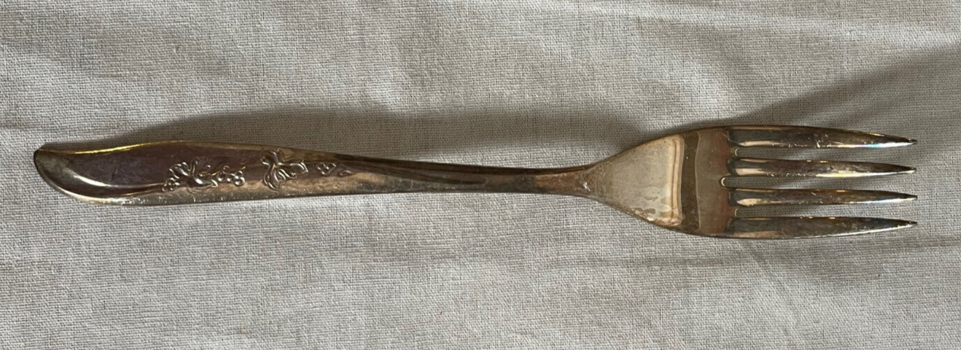 Vintage Antique Supreme Silver Plate Dinner Fork Set of 8 Silverware ...