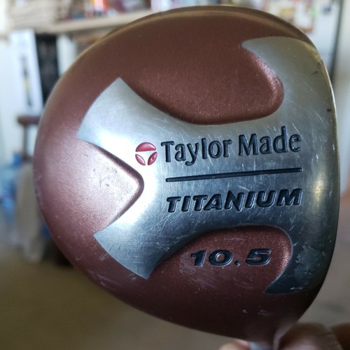 TaylorMade Titanium Driver 10.5* Bubble Shaft 90g S-Flex Graphite Right ...