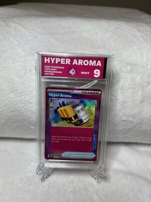 HYPER AROMA- 2024 POKEMON TWILIGHT MASQUERADE- ACE MINT 9 - POKEMON TCG ...