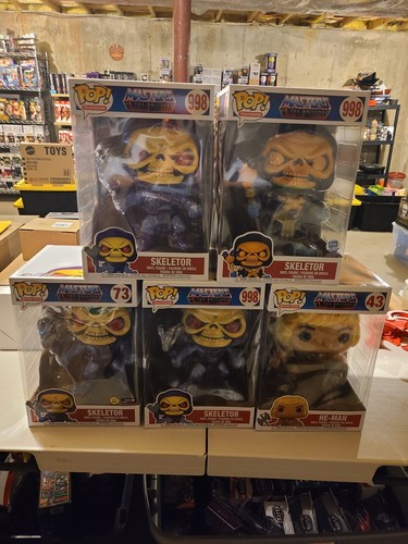 Funko POP Masters of the Universe MOTU 10 Inch Figures Pick Skeletor He ...