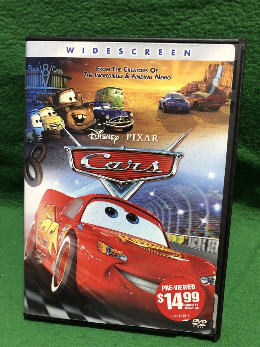 Cars Dvd Widescreen Edition