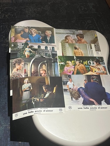 Lobby Card Set (16): "Orgasmo" (1969) Umberto Lenzi Carroll Baker Lou ...