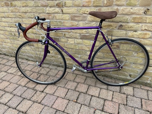 Vintage Raleigh 531c Purple Racing Bike - Custom Build | eBay UK