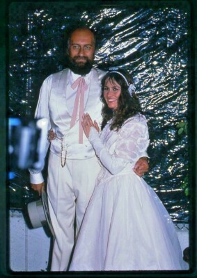 FLEETWOOD MAC Mick Fleetwood Sara Recor Wedding 1988 SLIDE 68 | eBay