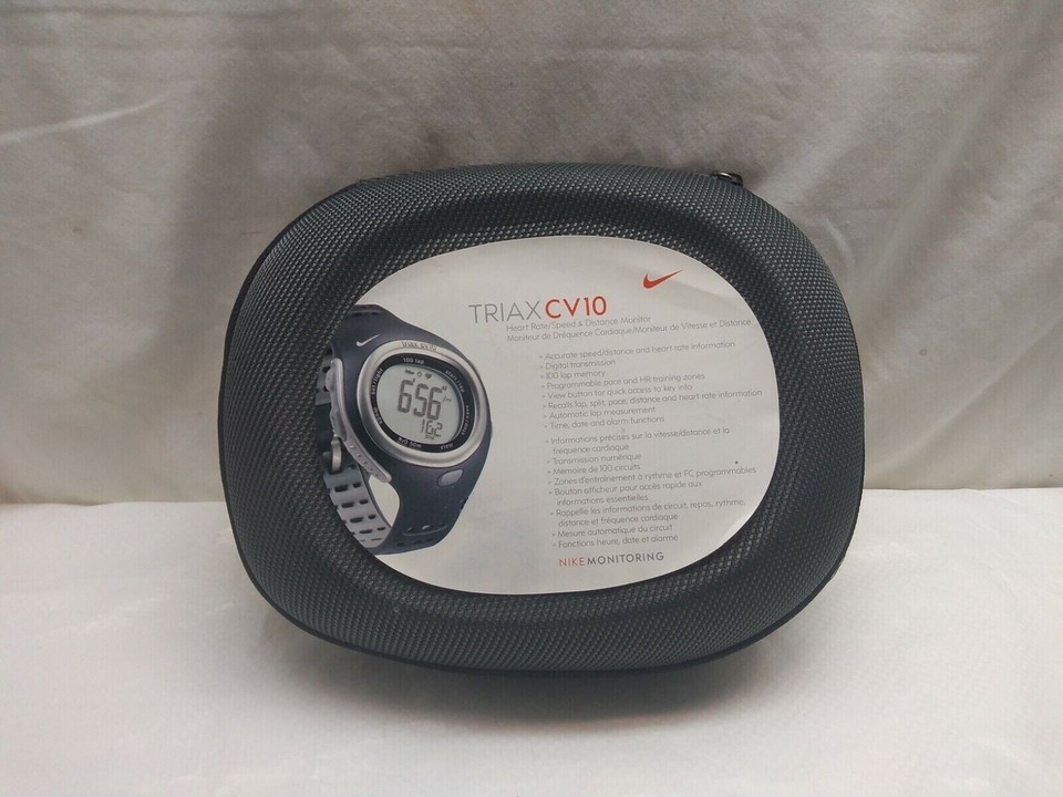 Nike Triax CV10 Activity Monitor Arm Band Wrist Watch & Chest Band | eBay