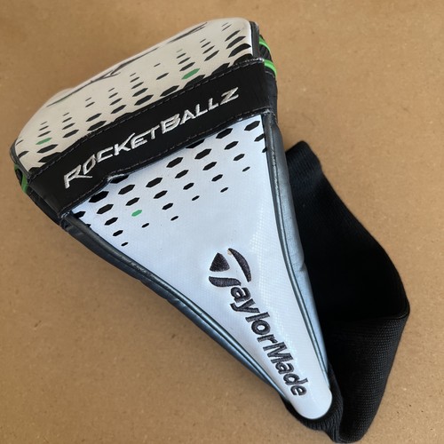 TaylorMade RBZ RocketBallz Driver Golf Head Cover - Black/White/Green ...