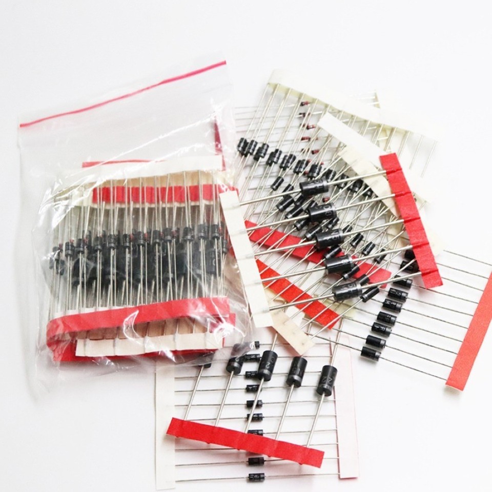Comprehensive Diode Kit 1N4148 1N4007 1N5819 1N5399 1N5408 1N5822 FR107 ...