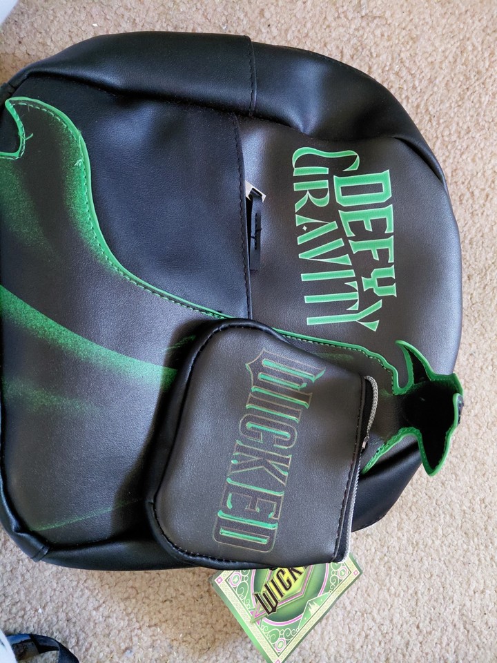 WICKED Movie Defy Gravity Bag Mini Backpack & Coin Purse, NEW with tags ...