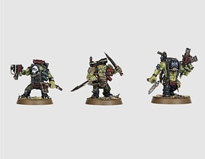 Warhammer 40k KILL TEAM Octarius Orc xenos ORK KOMMANDOS x3 Kommando troopers | eBay UK