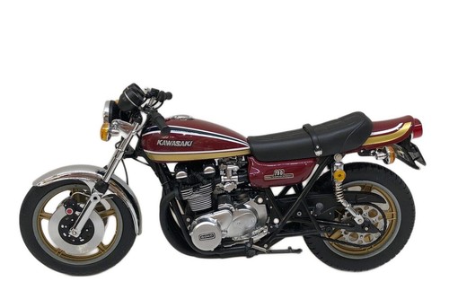 Wits 1/12 KAWASAKI 750 ZII Kai Candytone Super Red Diecast w/Yoshimura ...